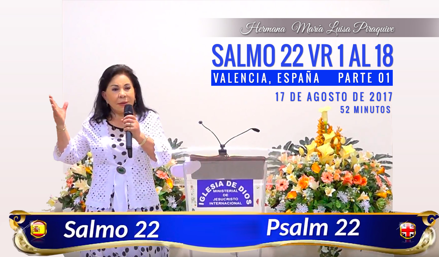 455 - Estudio bíblico, Salmo 22 vr 1 al 18 - Parte 01 - Sitio web ...