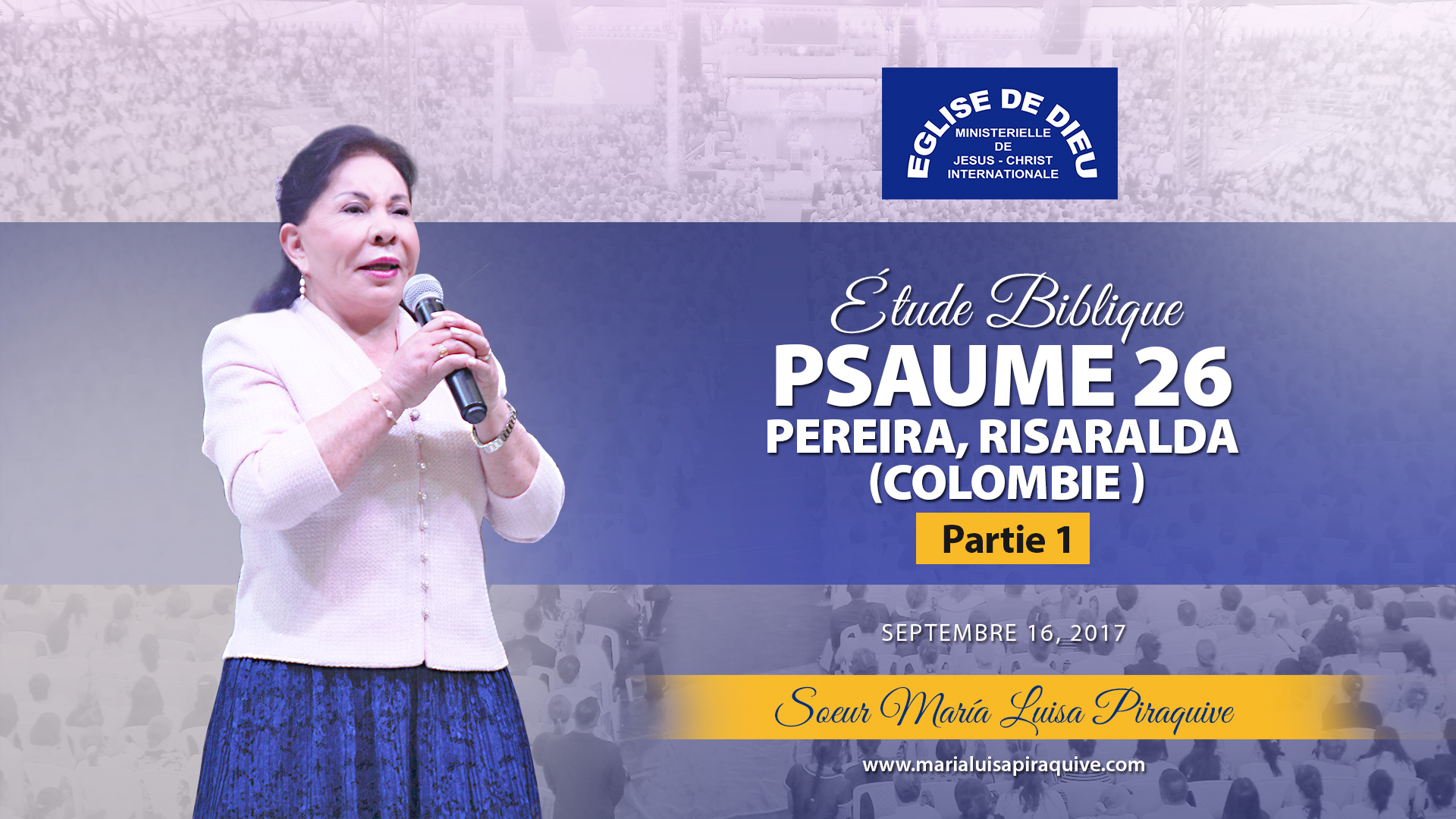 Étude Biblique: Psaume 26 Partie 1 - Église de Dieu Ministérielle de ...