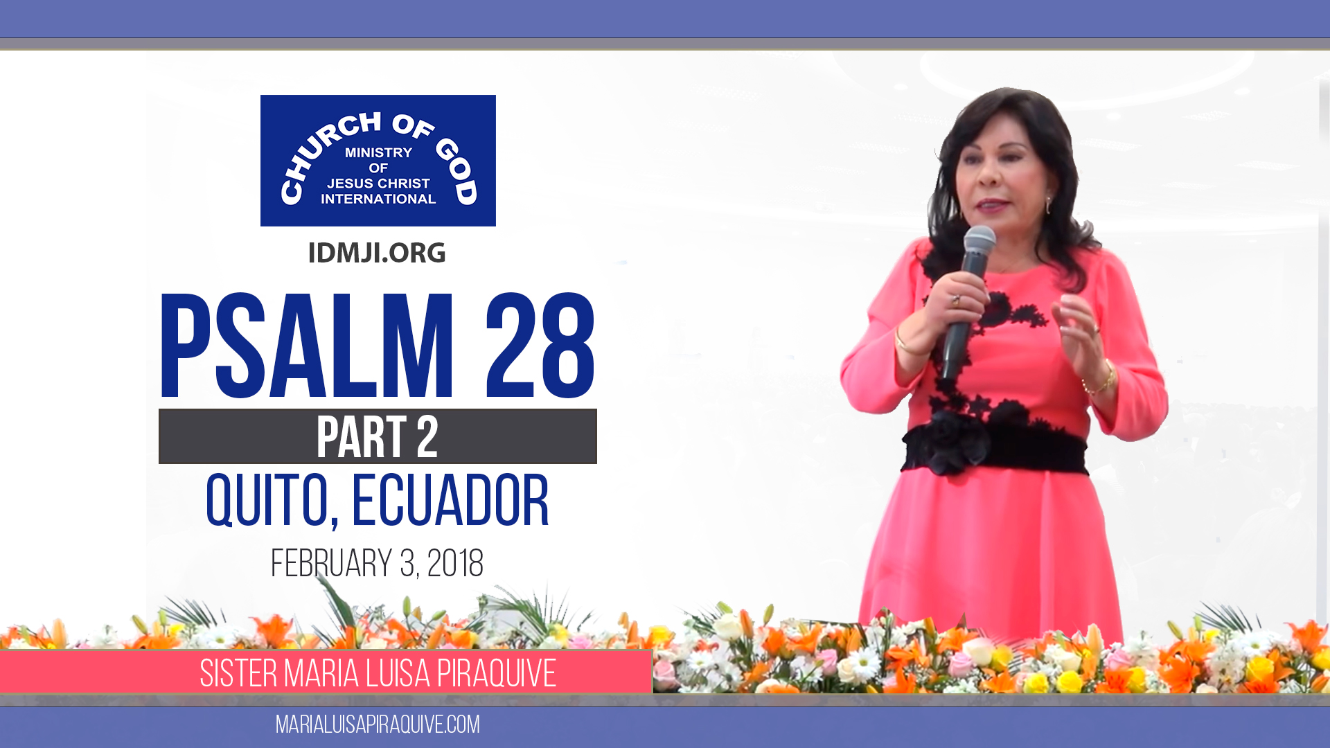 Psalm 28 Part 2 - Church of God Ministry of Jesus Christ Internacional ...