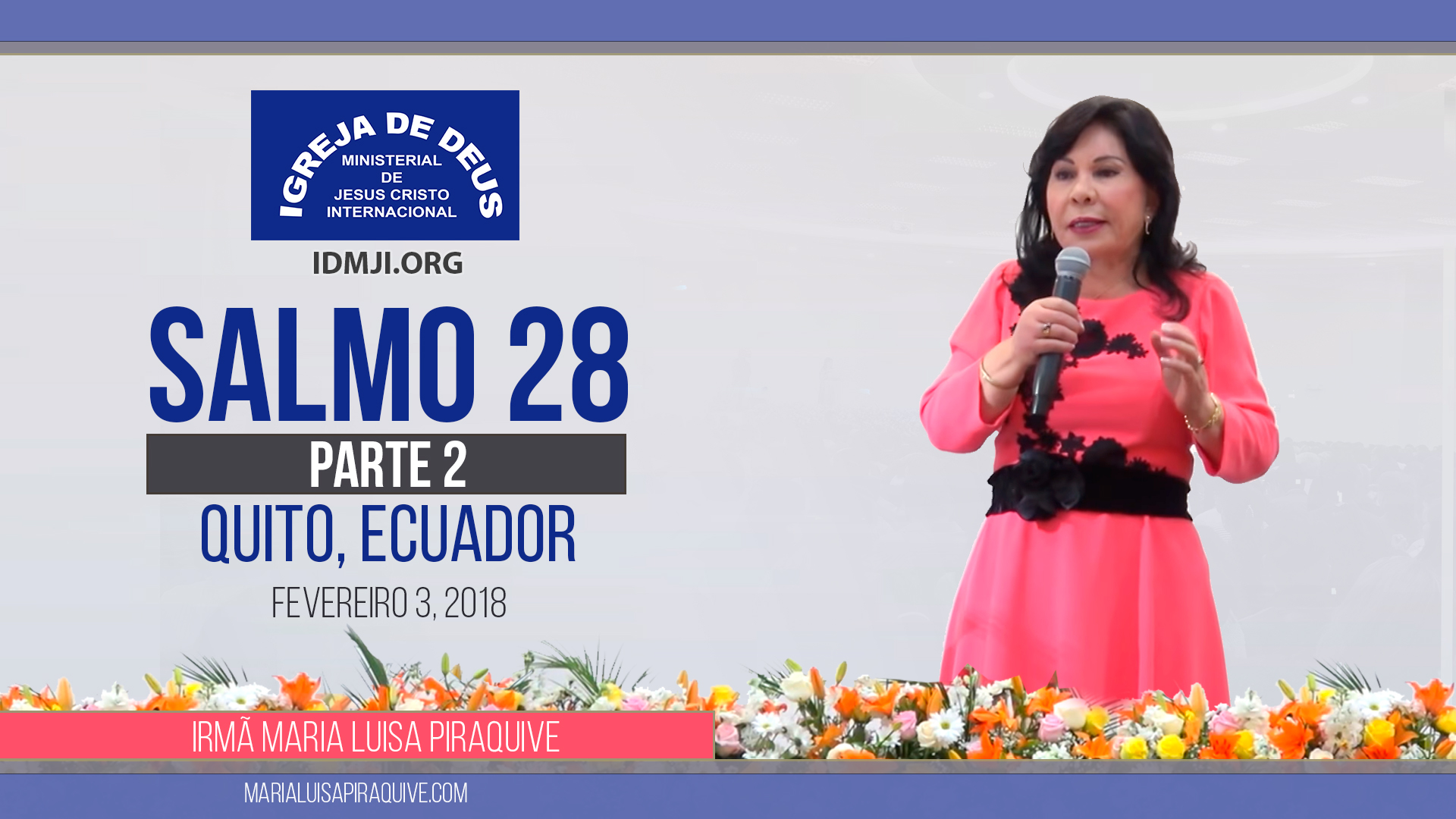 Salmo 28 Parte 2 (Portugues) - Igreja de Deus Ministerial de Jesus ...