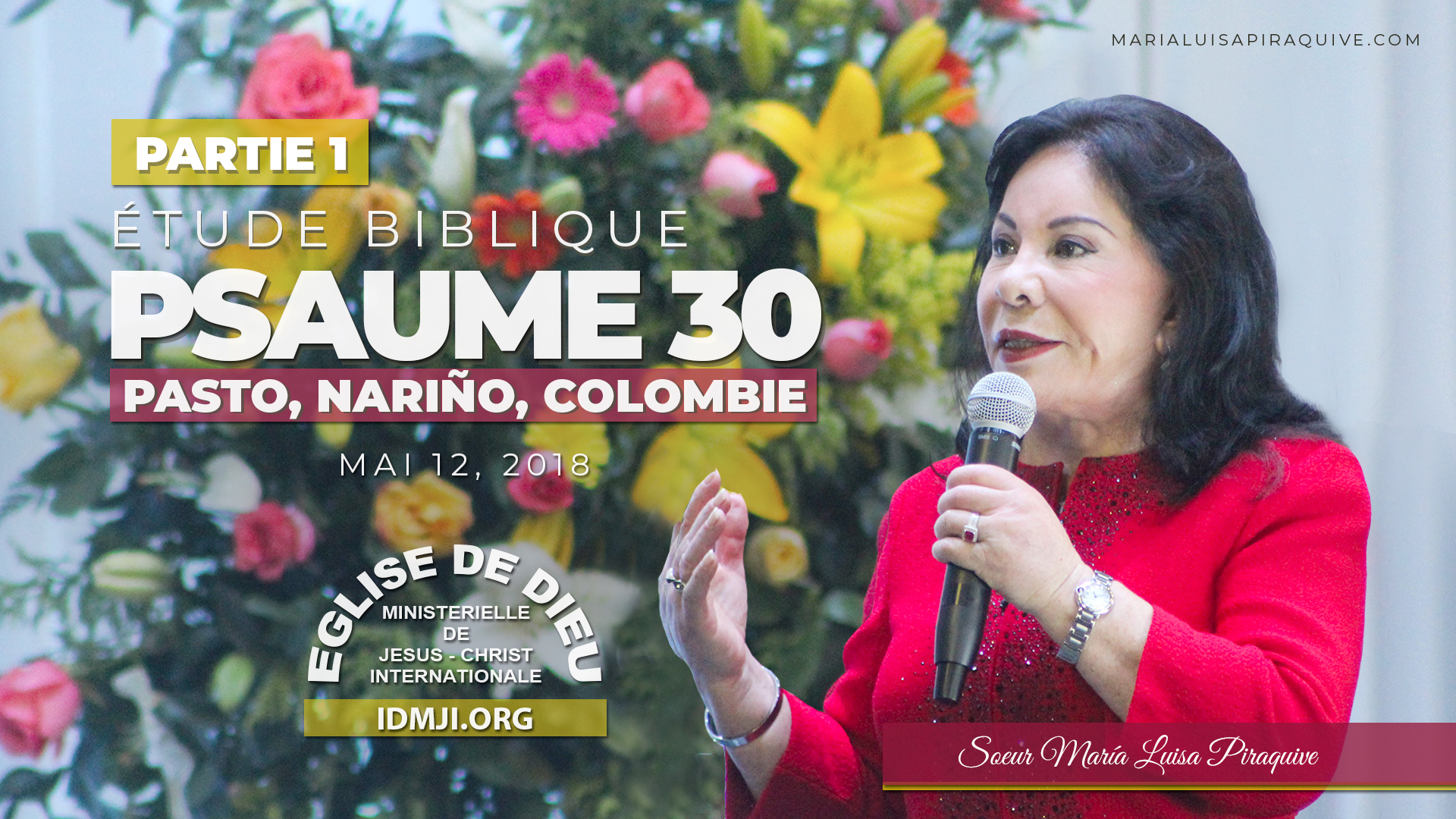 Étude biblique: 483 Psaume 30, Partie 1 – Sœur María Luisa Piraquive ...