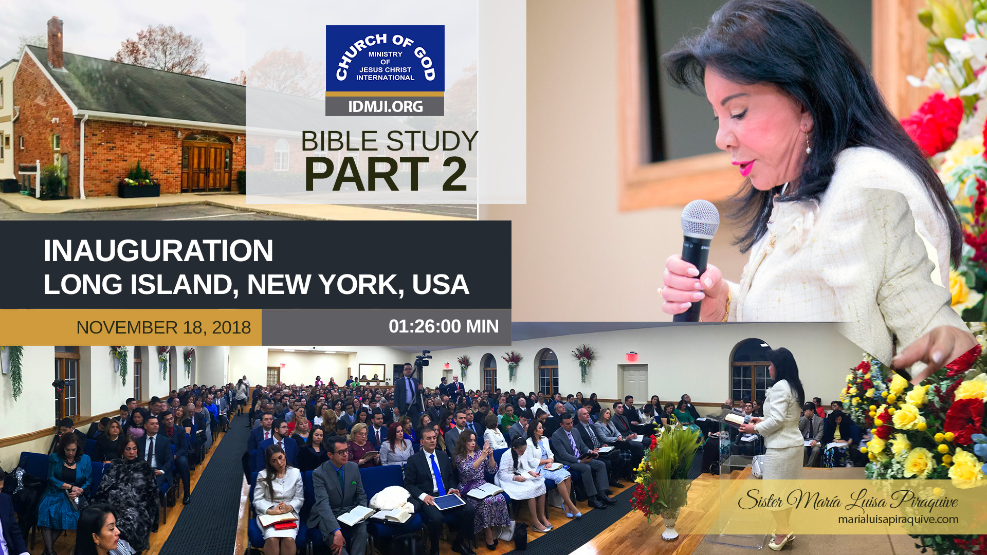 Inauguration of the Church on Long Island, New York, USA (Part 2 ...