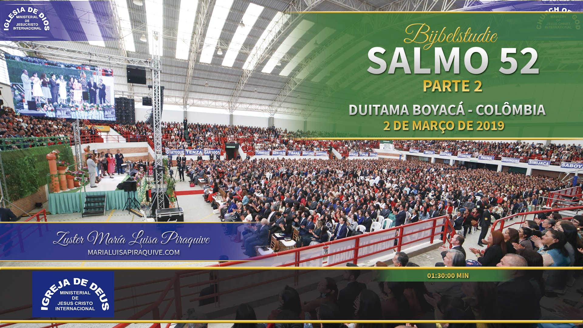 Salmo 52, parte 2 (Portugués) - Igreja de Deus Ministerial de Jesus ...