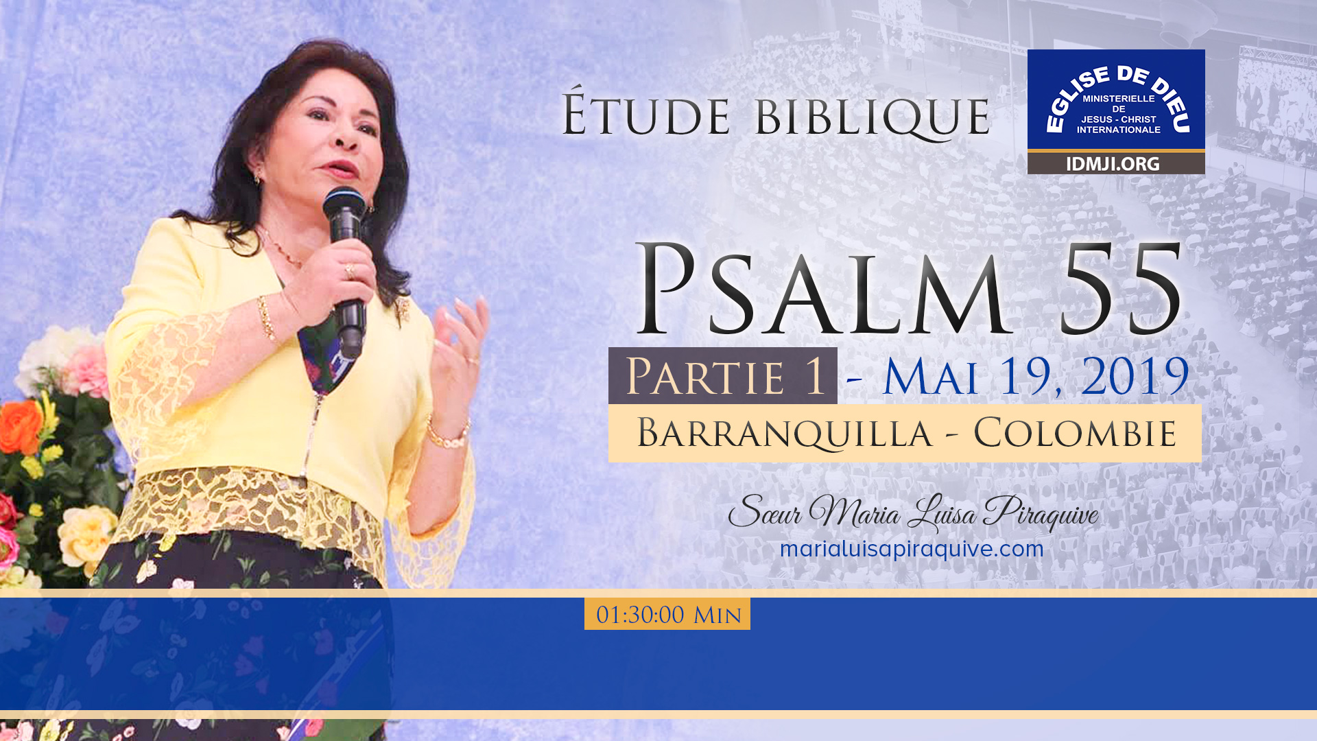 Étude biblique: 534 Psaume 55 Partie 1 – Sœur María Luisa Piraquive ...