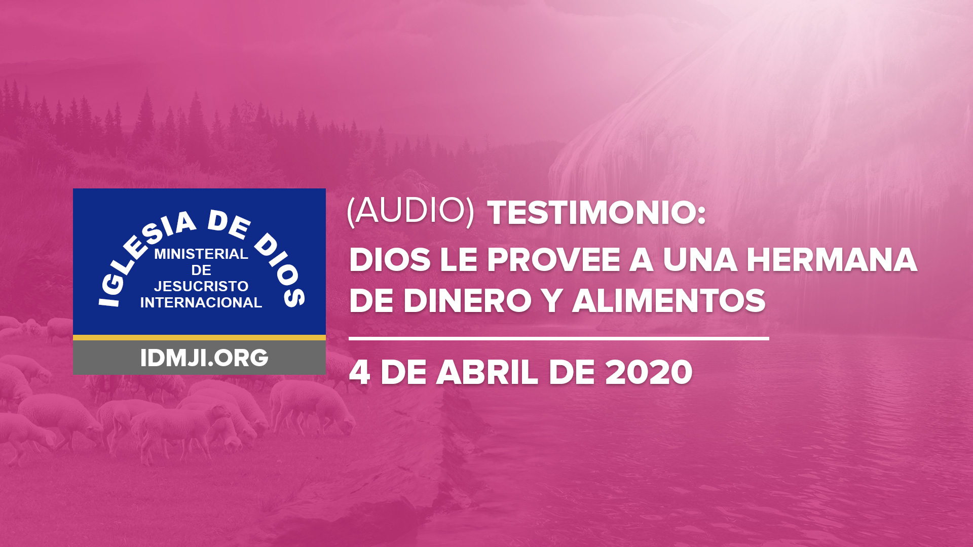 Testimonio: Dios le provee a una hermana de dinero y alimentos – 4 de ...
