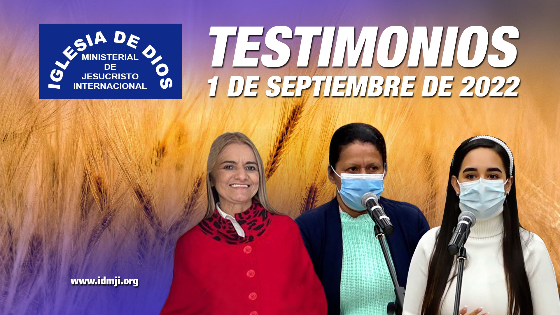 Testimonios: 5 de septiembre de 2022 – Iglesia de Dios Ministerial de ...
