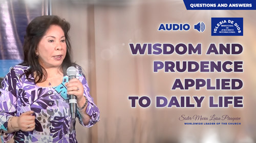 Q&A clip: Wisdom and Prudence Applied to Daily Life - by Sr. Maria ...