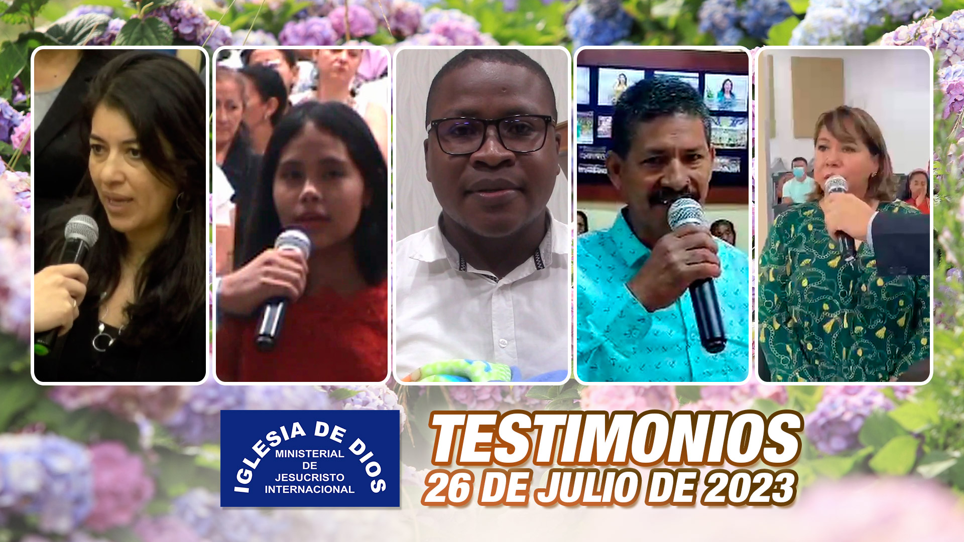 Testimonios 26 de Julio, 2023 – Iglesia de Dios Ministerial de ...