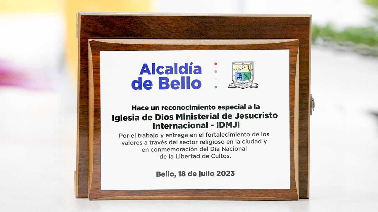 Reconocimiento por parte de la Alcaldía de Bello, Antioquia, Colombia a ...