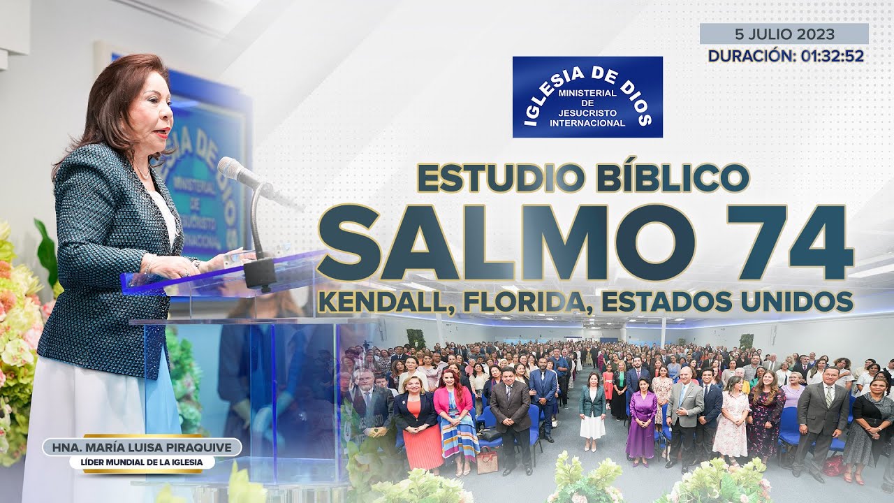 Salmo 74 (Estudio Bíblico) - Hna. María Luisa Piraquive, Kendall FL USA ...