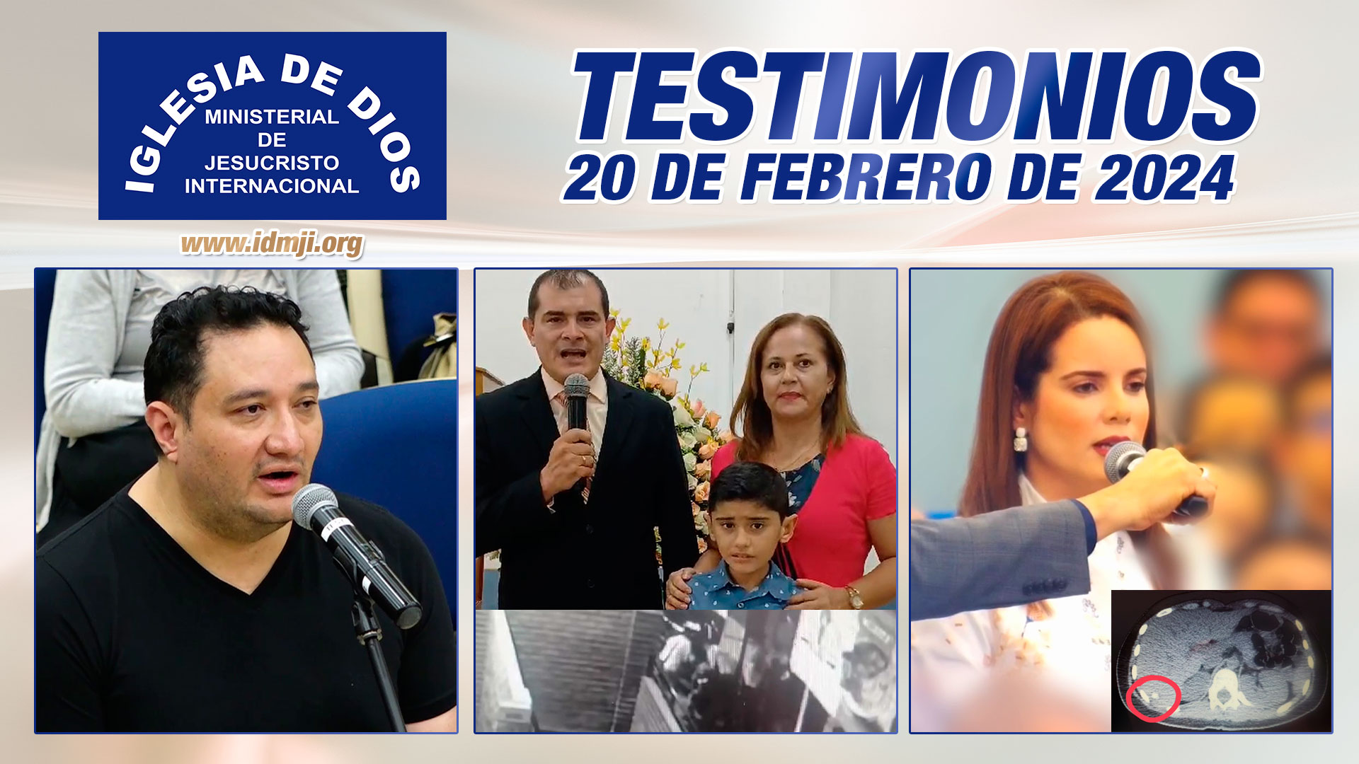 Testimonios 20 de febrero, 2024 - Iglesia de Dios Ministerial de ...