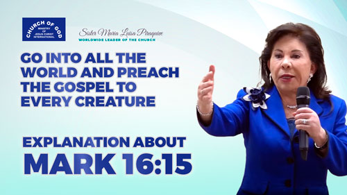 Q&A clip: Explanation About Mark 16:15 by Sr. Maria Luisa Piraquive ...