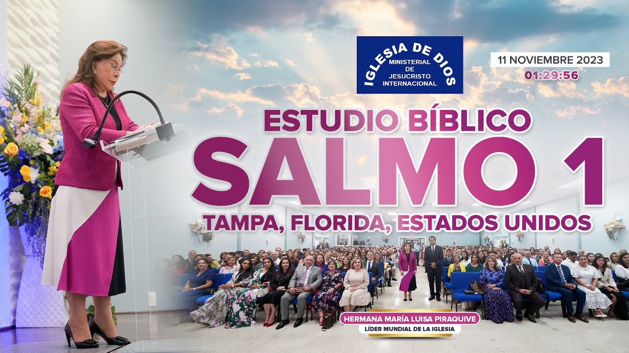 Salmo 1 (Estudio Bíblico) Hna. María Luisa Piraquive, Tampa, Florida ...
