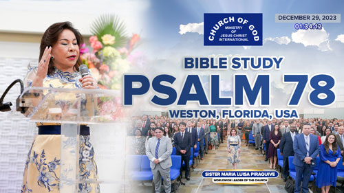 Bible Study: Psalm 78 – Sister Maria Luisa Piraquive (December 29, 2023 ...