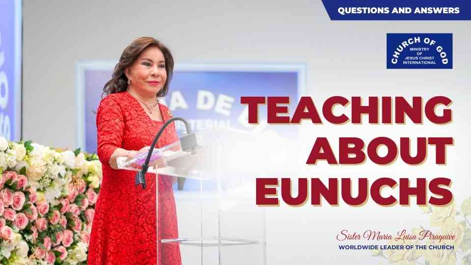 Q&A clip:Teaching About Eunuchs by Sr. Maria Luisa Piraquive – Church ...